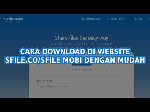 Cara Download Di Website Sfile.co Atau Sfile MOBI