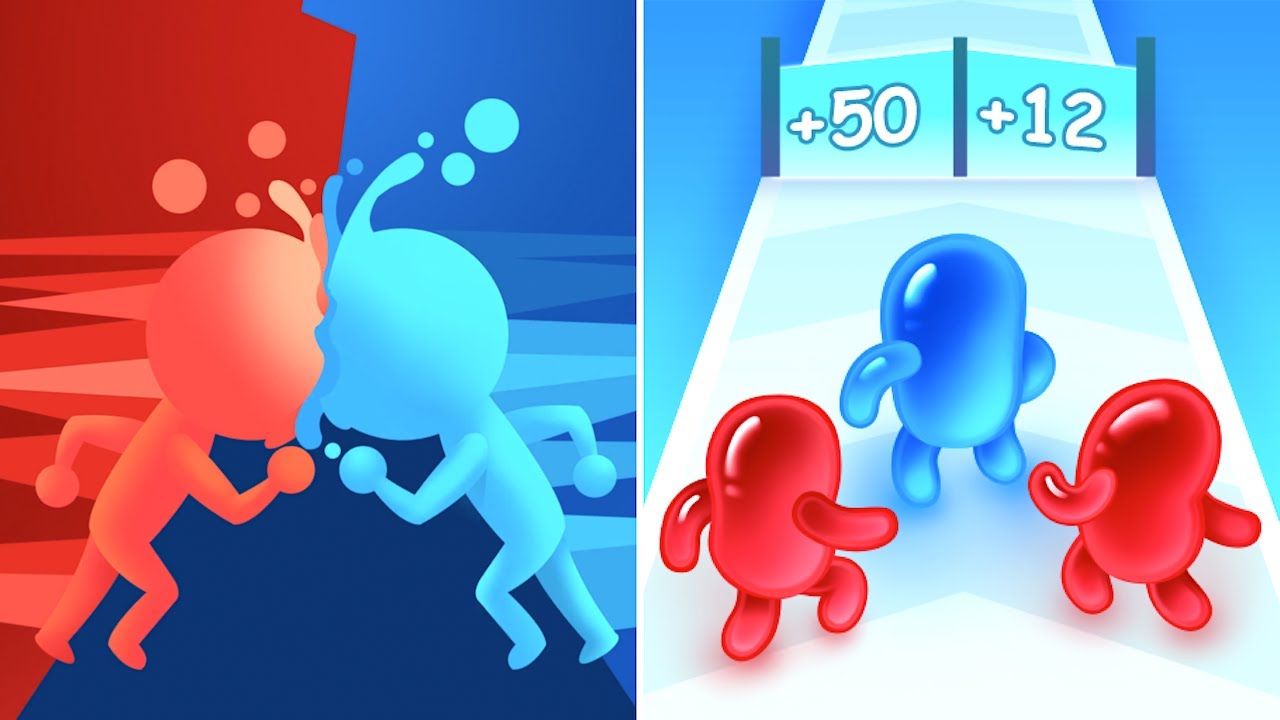 Count Stickman | Join Blob Clash 3D - ALL LEVELS iOS/Android Gameplay ...