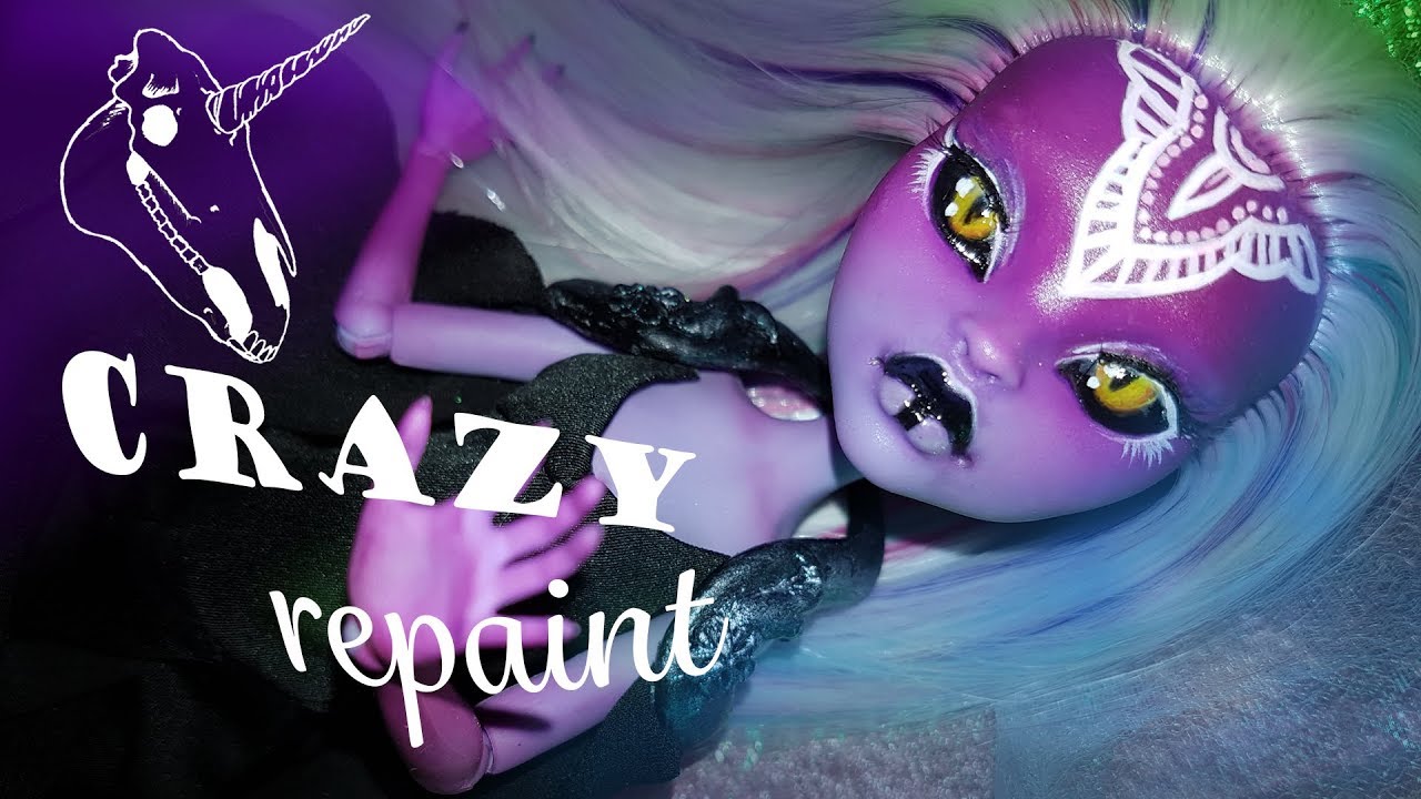 A crazy doll repaint. - YouTube