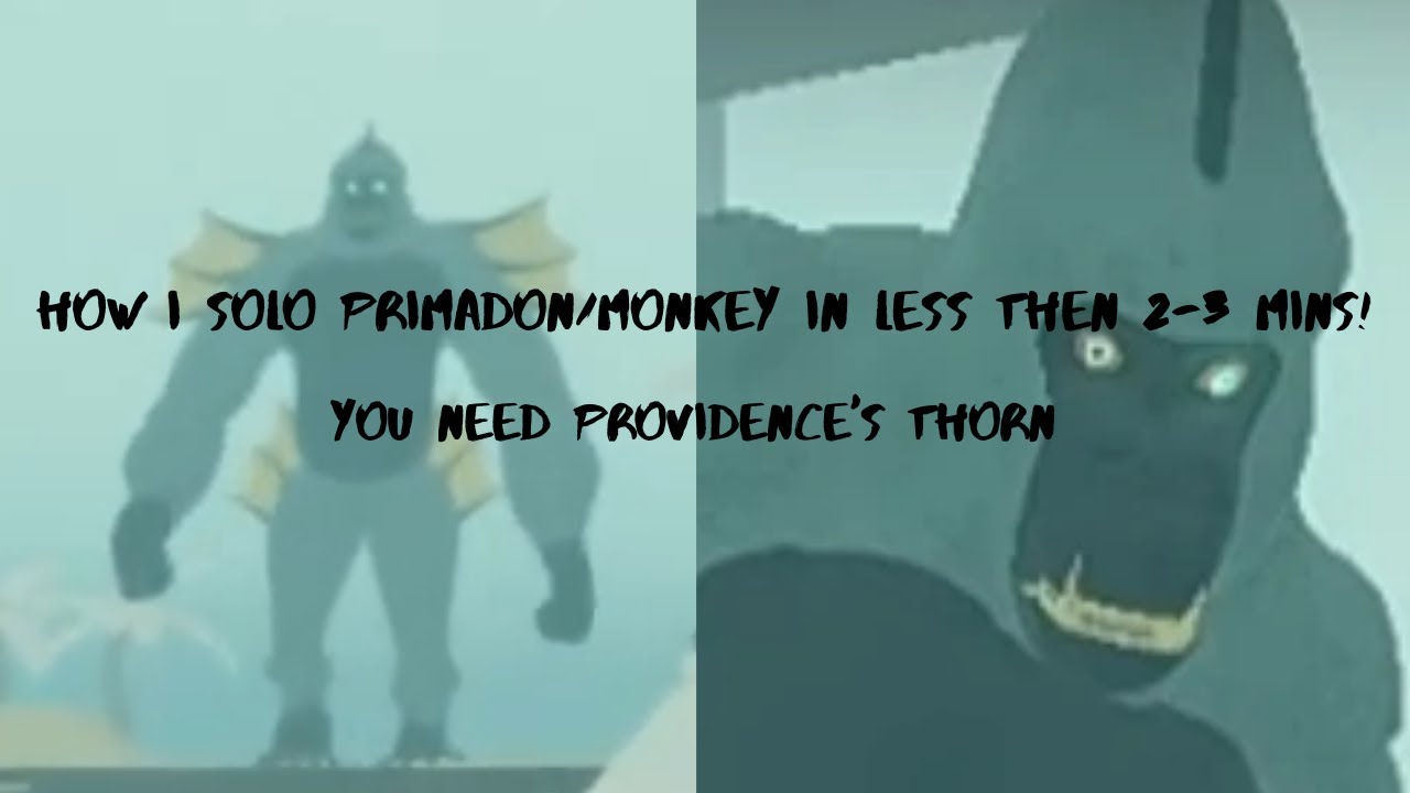 How I solo Primadon/Monkey In less then 2-3 minutes | Deepwoken - YouTube