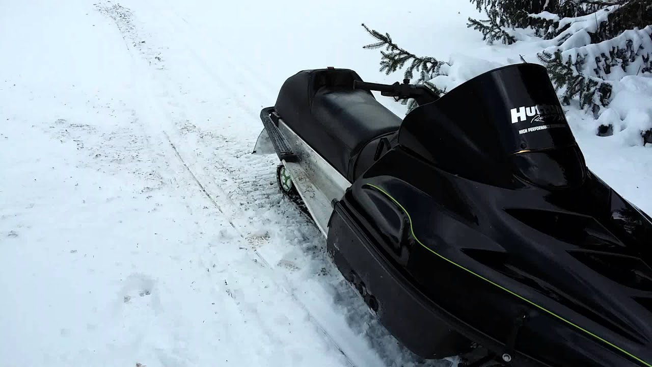 96 zrt 800 mod sled side exit exuaghst - YouTube