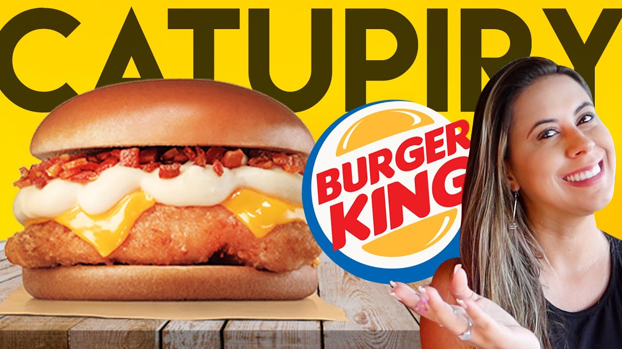Crispy Chicken Catupiry do Burger King - YouTube