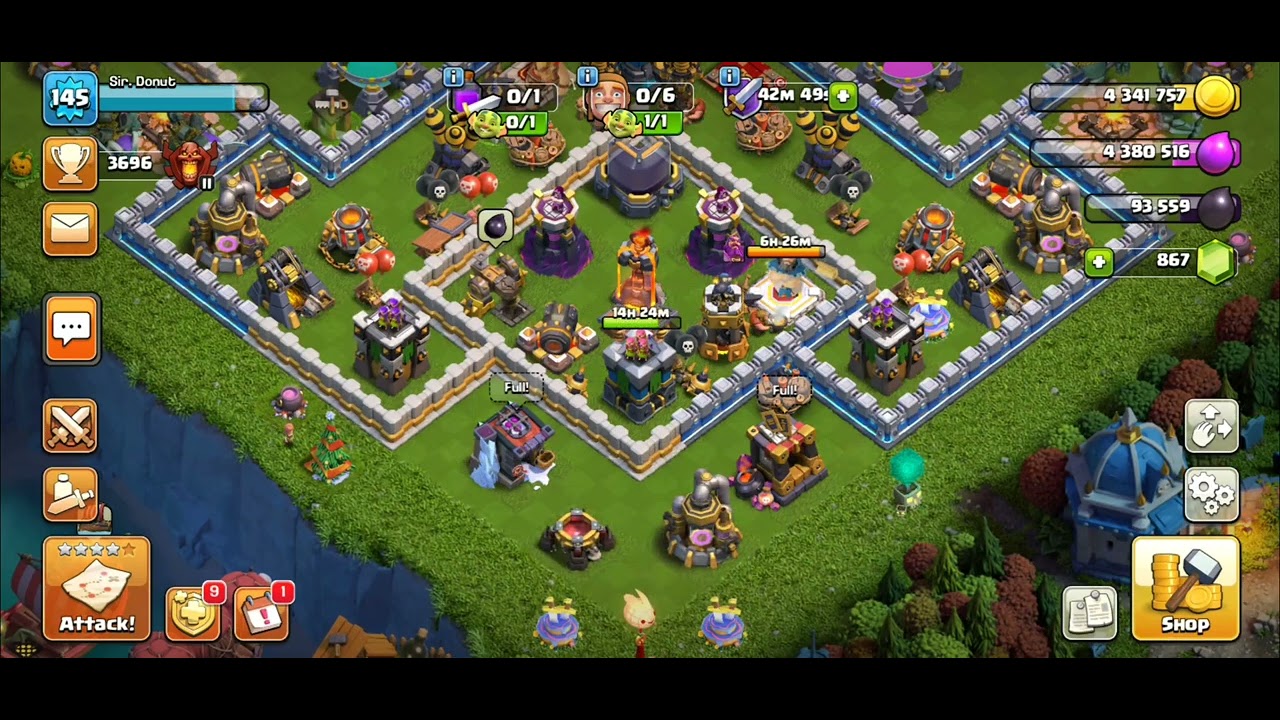 Clash of Clans - Builder not taking gems for expensive buildings - YouTube