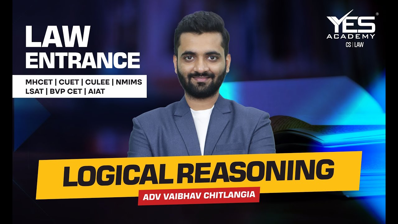 Logical Reasoning-Demo Lecture | Law Entrance 2024-2025 | Adv. Vaibhav ...