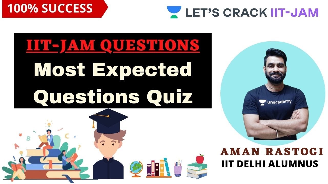 Most Expected Questions Quiz | IIT-JAM Questions | Target IIT-JAM 2021 ...