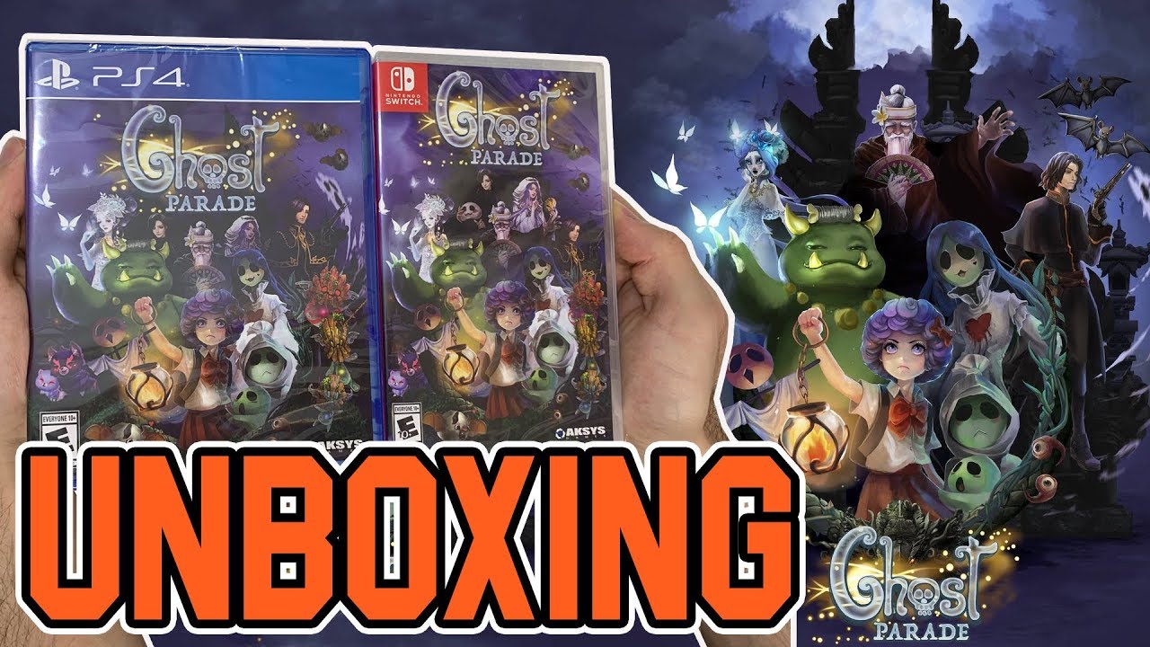 Ghost Parade (PS4/Switch) Unboxing - YouTube