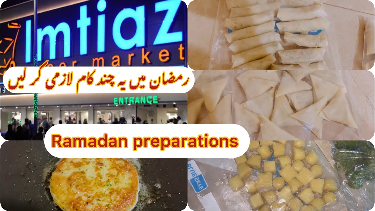 Ramadan preparations 2024| ideas to save time in Ramadan| Spring rolls ...