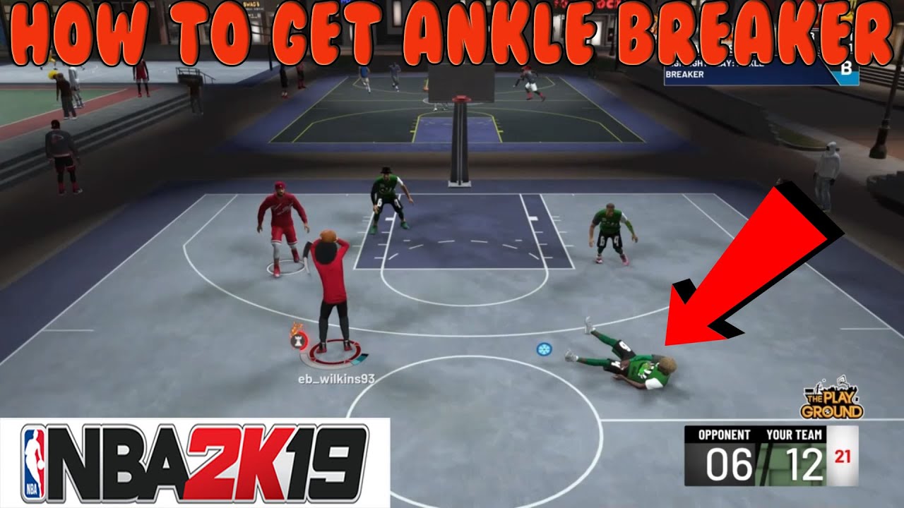 NBA 2K19 | How To Get Ankle Breaker Badge | How To Make Opponent Fall ...