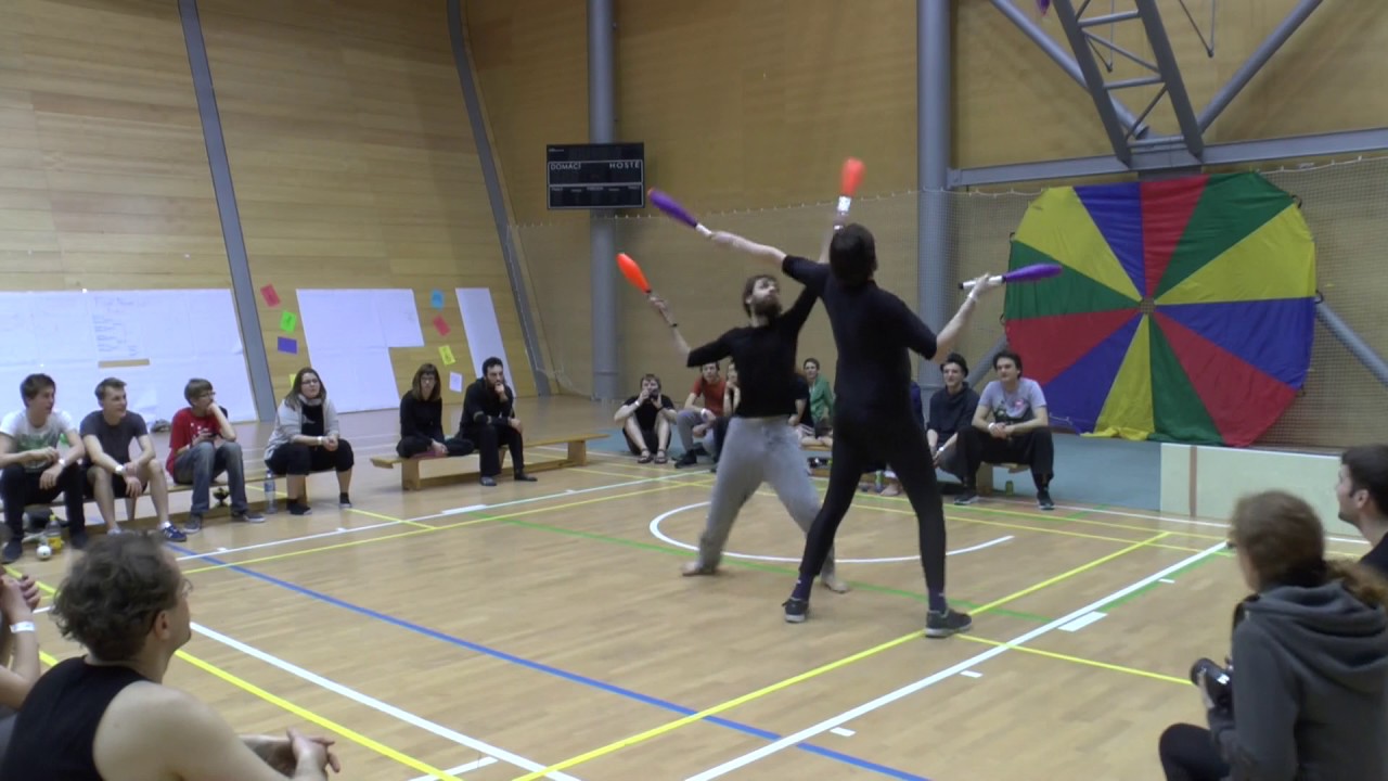 Fight Night Combat at BRNO JUGGLING CONVENTION 2016 - YouTube