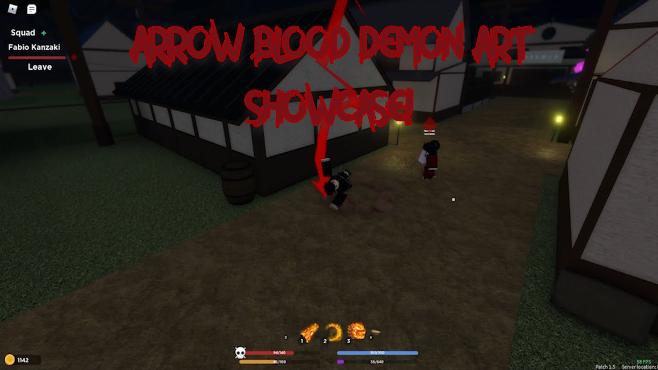 Arrow Blood Demon Art Showcase (Update 1.5) | Demonfall Roblox - YouTube