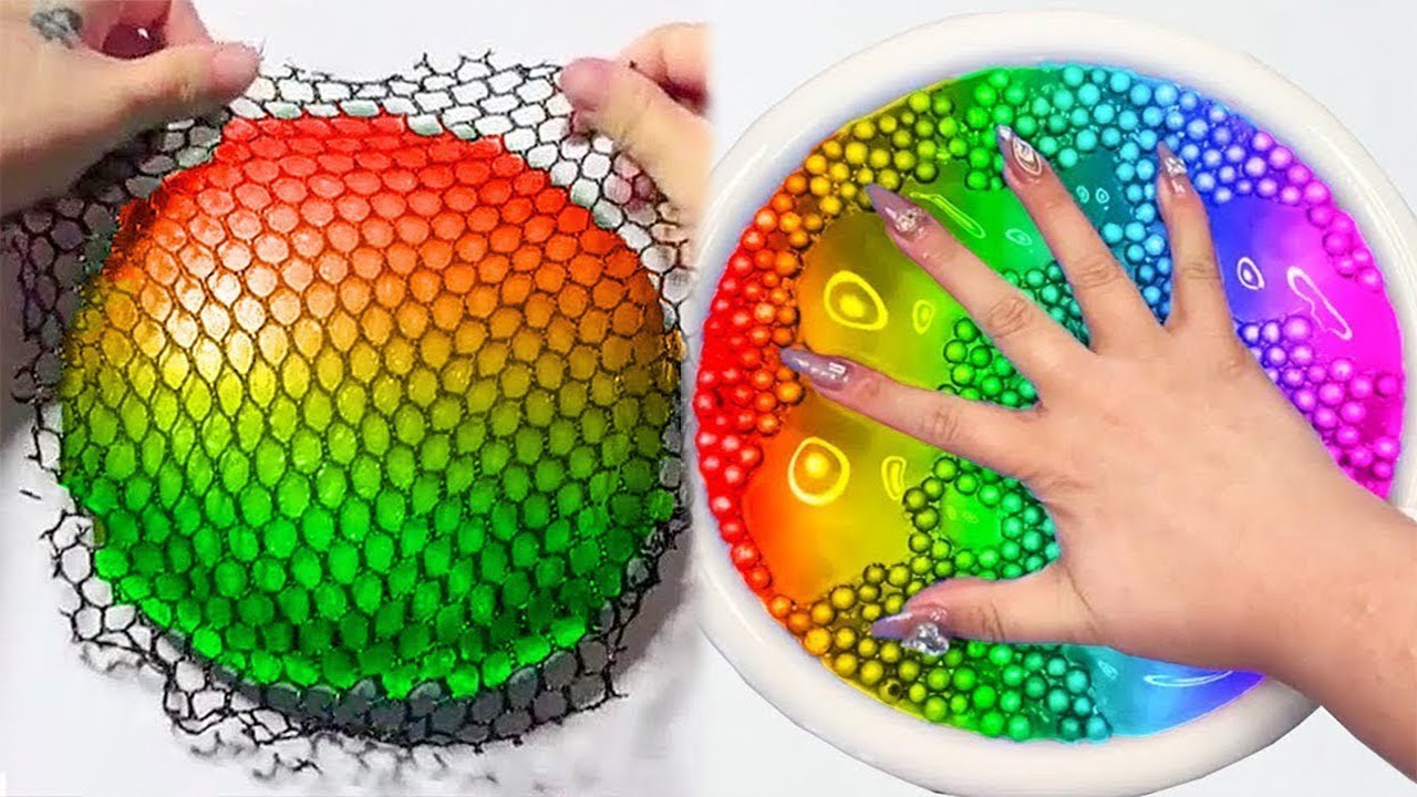 Satisfying Slime ASMR | Relaxing Slime ASMR #208 - YouTube