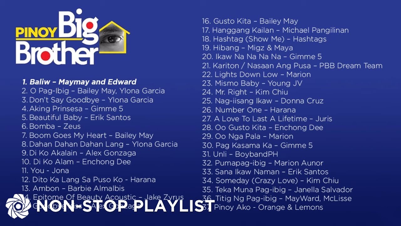 PBB Lucky Season 7 | Non-Stop OPM Songs ♪ - YouTube