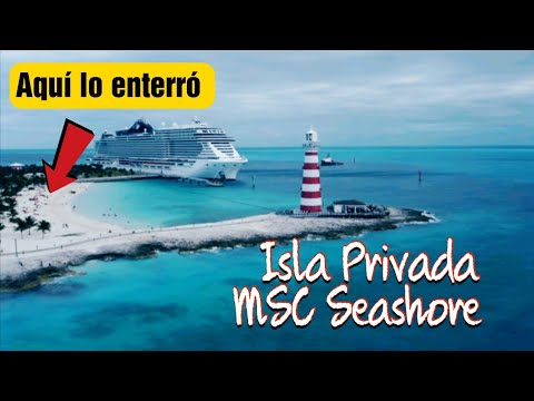 que oculta el lighthouse de la isla del MSC Cruise en bahama - YouTube