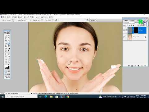 How to make clean face in photoshop easily .photoshop face cleaning ...