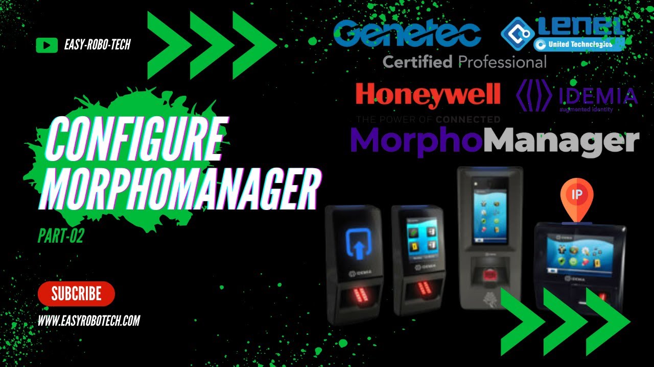 CONFIGURE MORPHO MANAGER & DIFFERENT AUTHENTICATION MODES TO ACCESS DOORS | PART-02 #idemia # ...