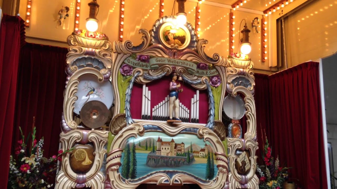 Gebr. Wellershaus Kirmesorgel spielt "Semper Fidelis March" - YouTube