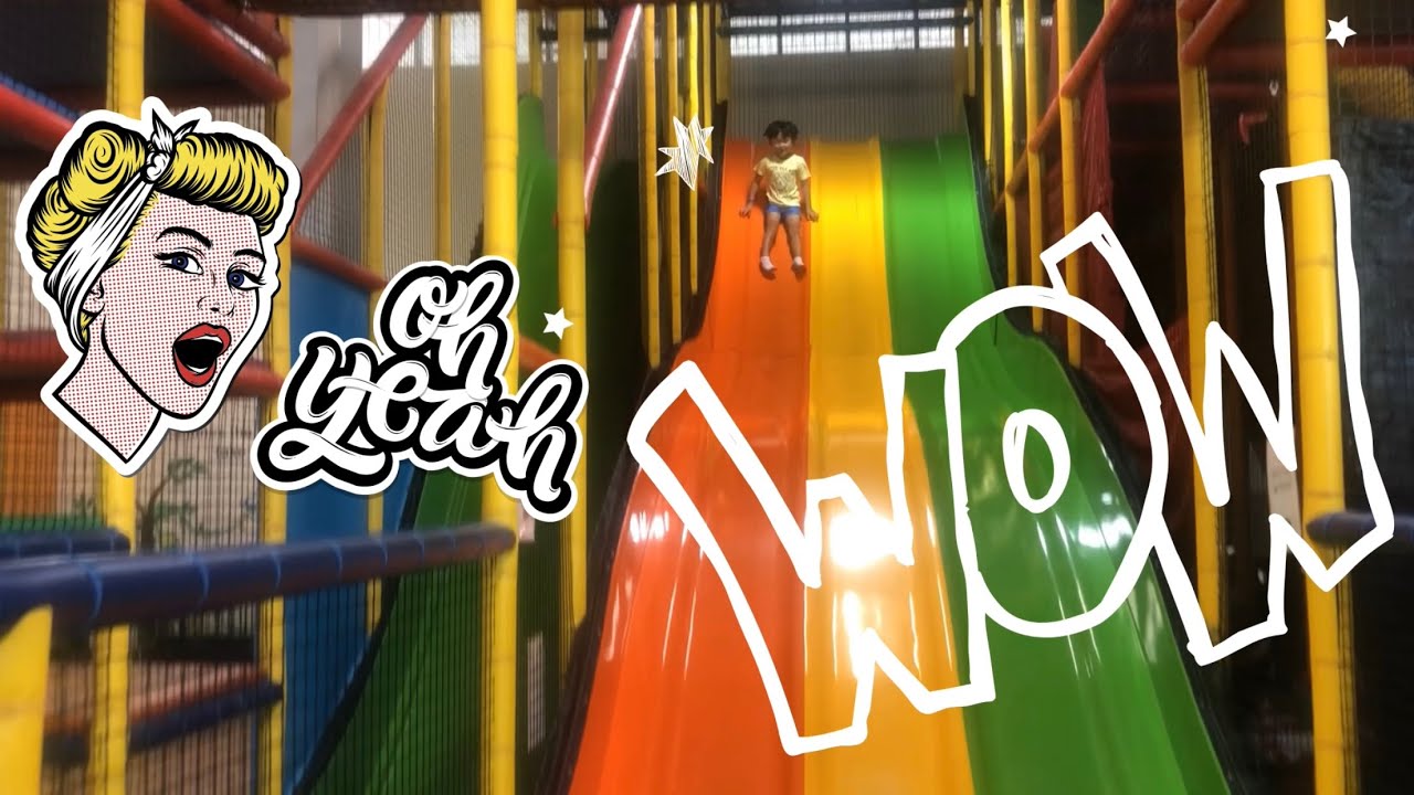 Fun Indoor Playground for Kids at Lollipop's Playground and Cafe - YouTube