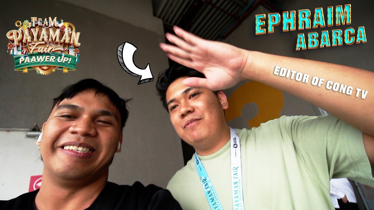 TEAM PAYAMAN FAIR WITH BOSS EPH | EDITOR OF CONG TV - YouTube
