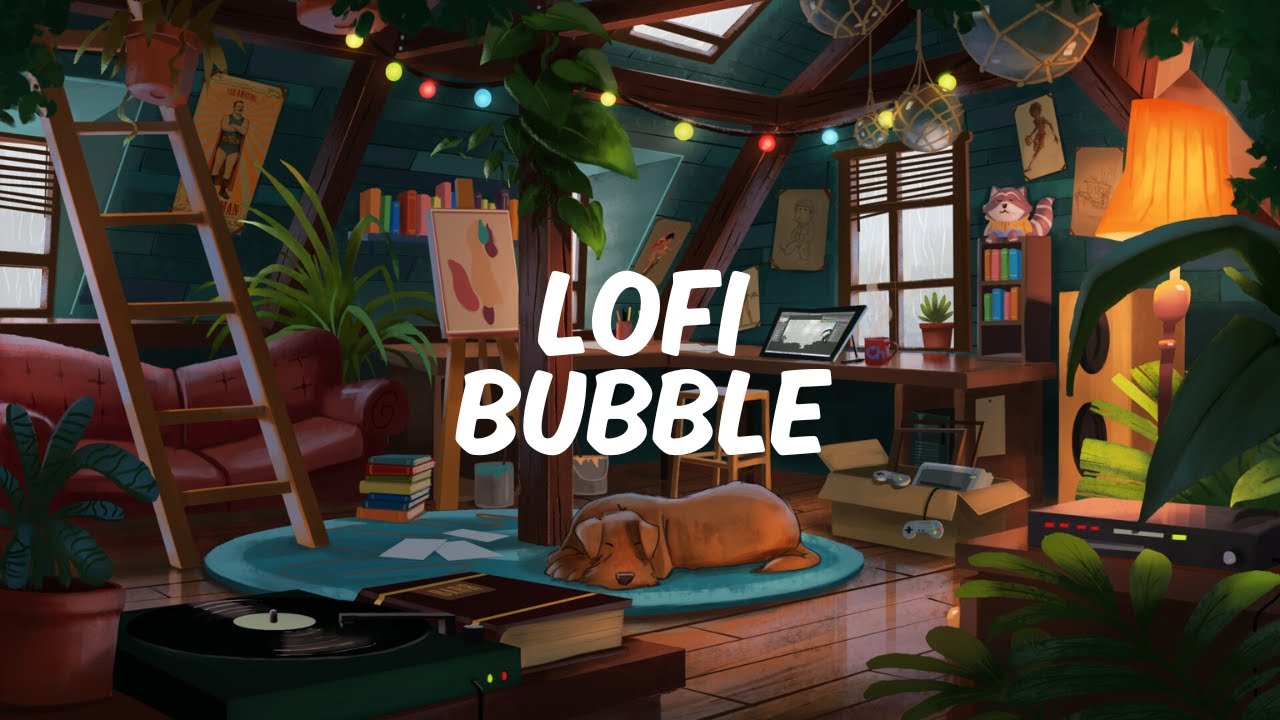 Lofi with Dog/Lofi Study Music for Deep Concentration/Study beats lofi ...