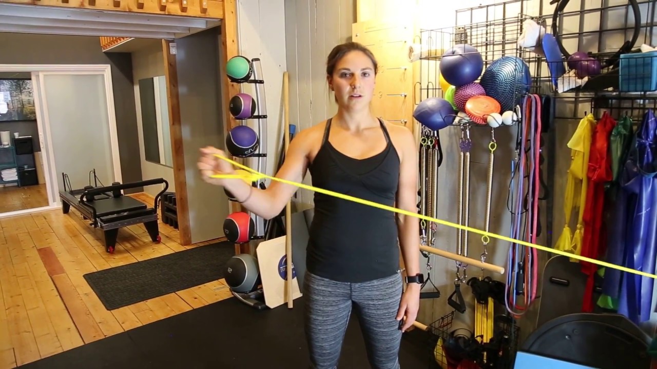 Shoulder Lateral Rotation - YouTube