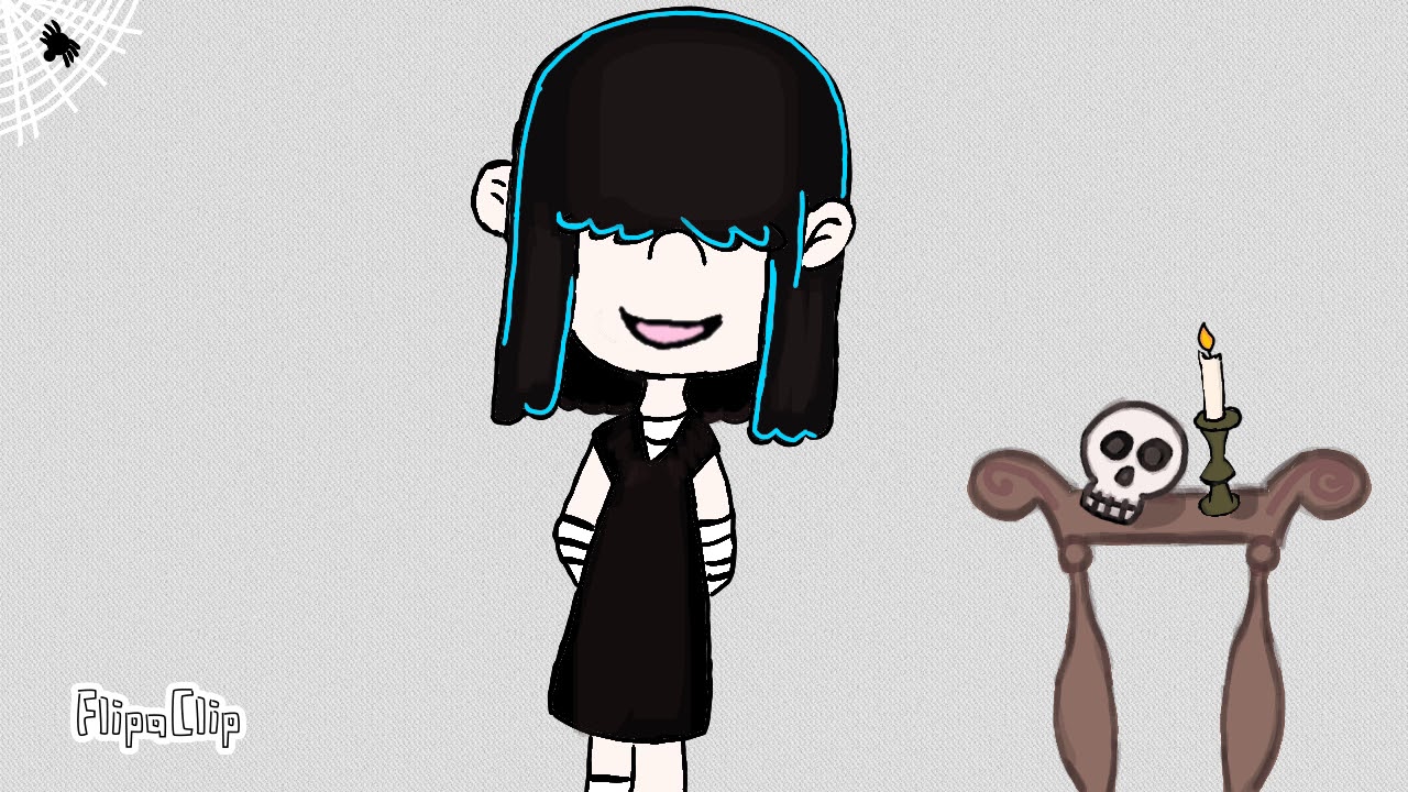 Scary Saturdays: Lucy Loud Smiles (Redo) - YouTube