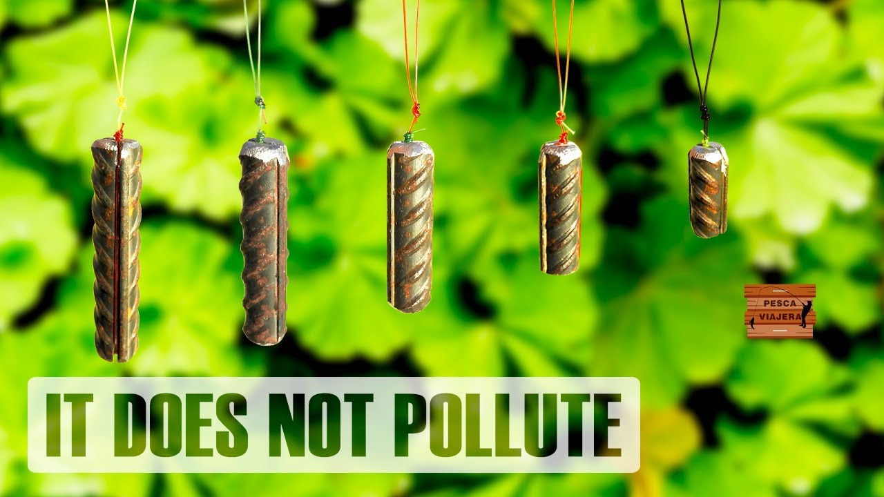 Plomada Ecológica una plomada para pescar que no contamina | Plomos de ...