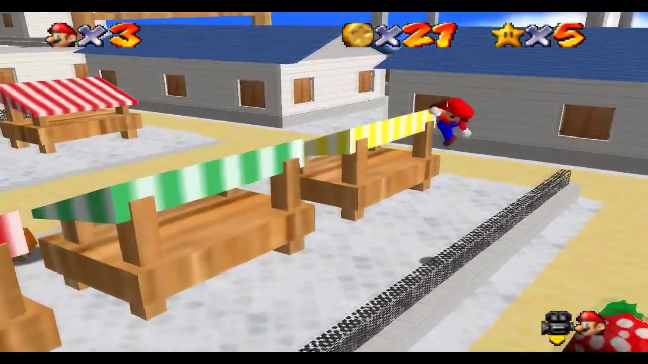 "Cliff Valley" - SM64 Custom Level #1 - YouTube