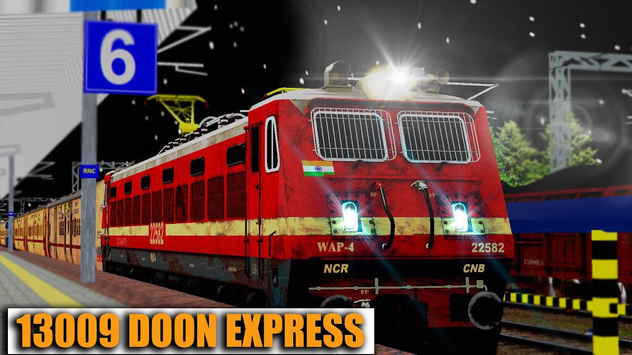 13009 DOON EXPRESS || || INDIAN RAILWAY | MSTS | INDIAN TRAIN SIMULATOR ...