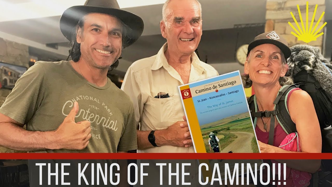 MEETING JOHN BRIERLEY (GUIDE BOOK AUTHOR) | CAMINO DE SANTIAGO VLOG ...