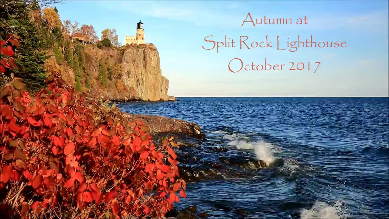 Autumn at Split Rock Lighthouse - YouTube