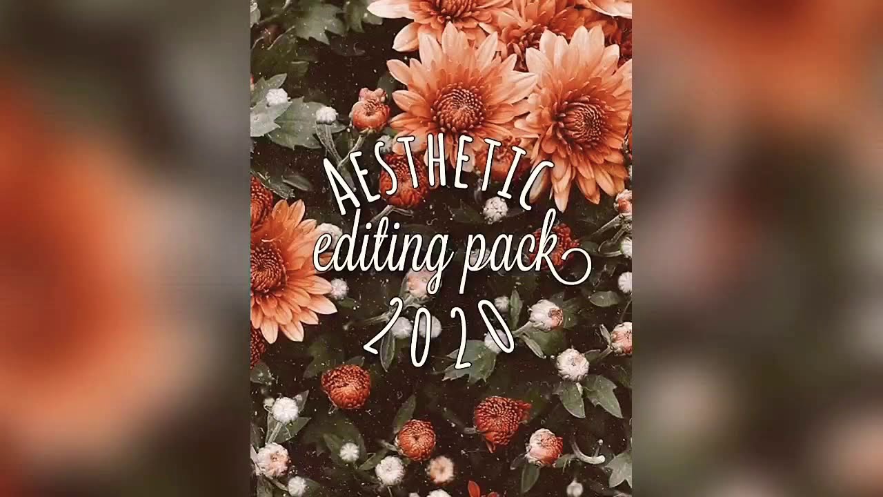 Aesthetic editing pack - YouTube