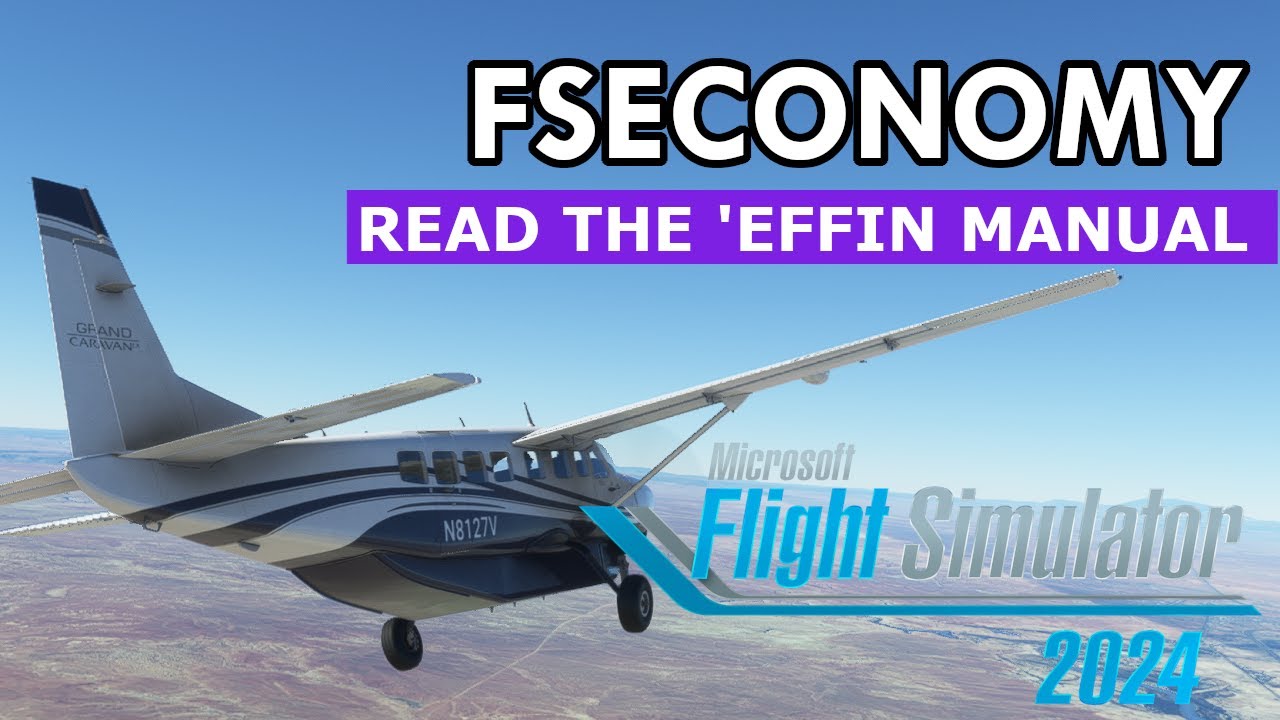 FSEconomy Grind on Microsoft Flight Simulator 2024 - YouTube