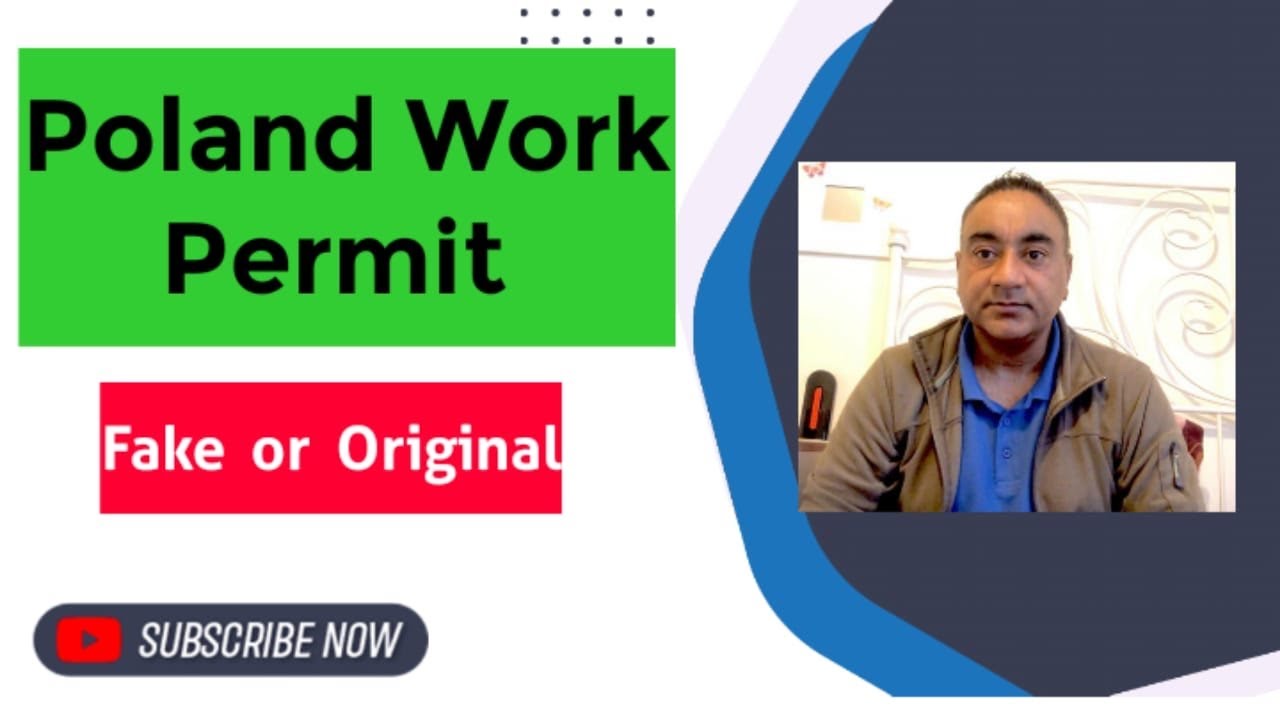 Poland | Poland Work Permit Fake or Original - YouTube