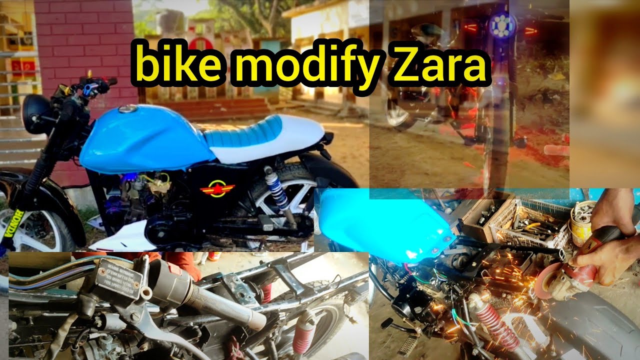 Zara bike modify || bike modified Zara 100 | bike modify - YouTube
