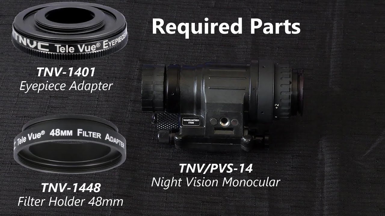 Night Vision Short: PVS-14 Hand Held with Filter - YouTube