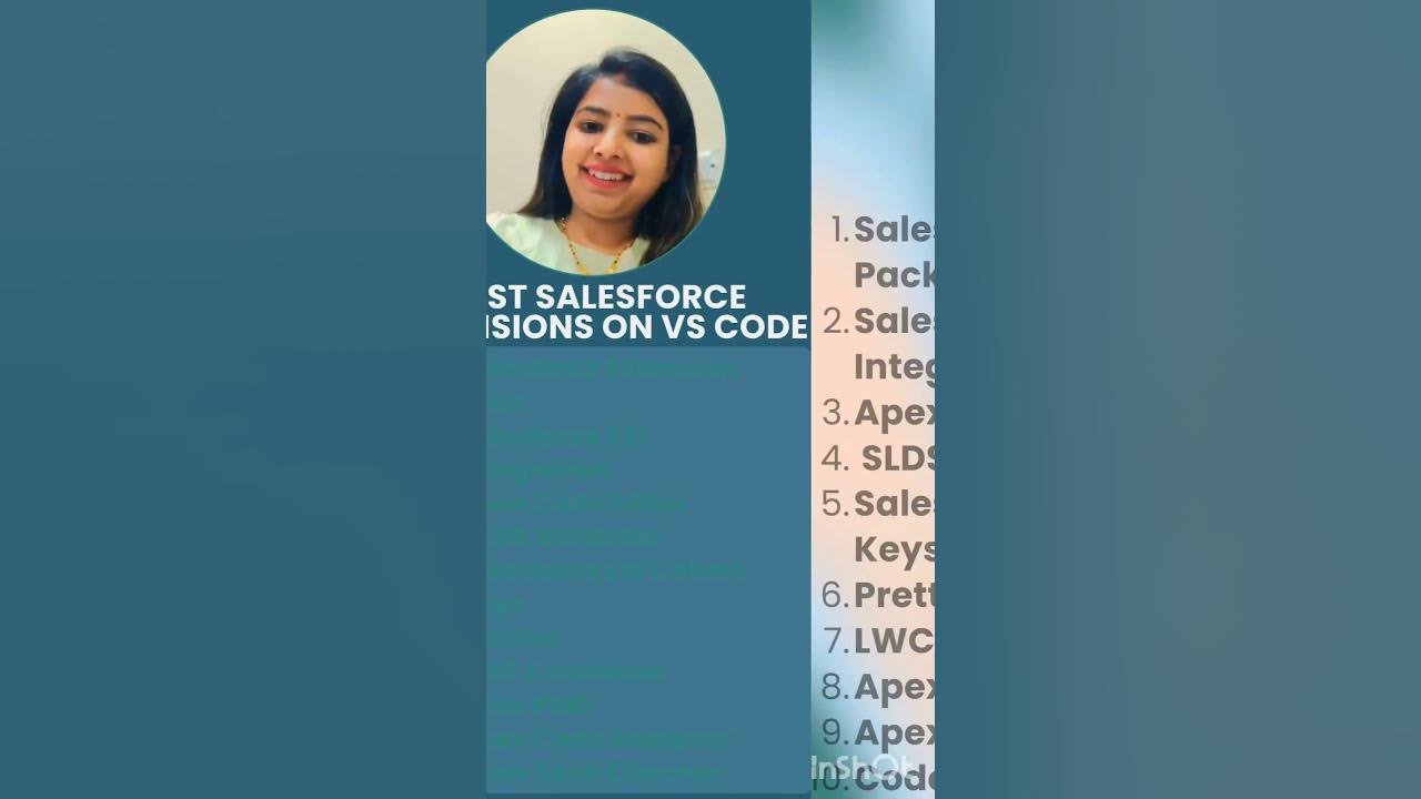 Best VS code extension for salesforce #apex #coding #salesforce #vscode #extension - YouTube