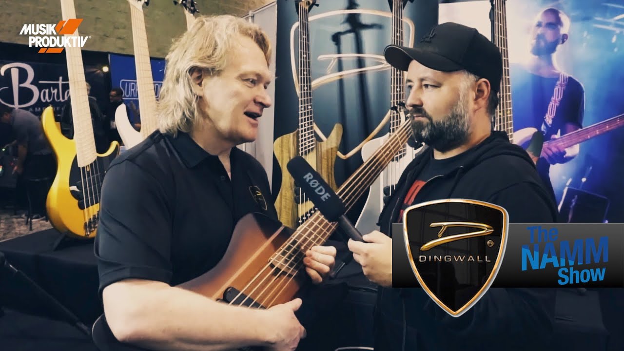 Sheldon Dingwall - Dingwall Guitars | Namm 2020 - YouTube