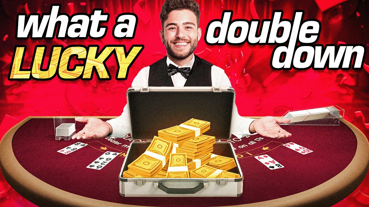 What a lucky DOUBLE DOWN! - YouTube