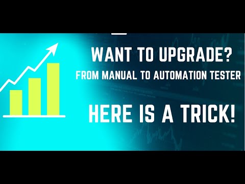 A trick to speed up the journey of transferring yourself from manual to ...