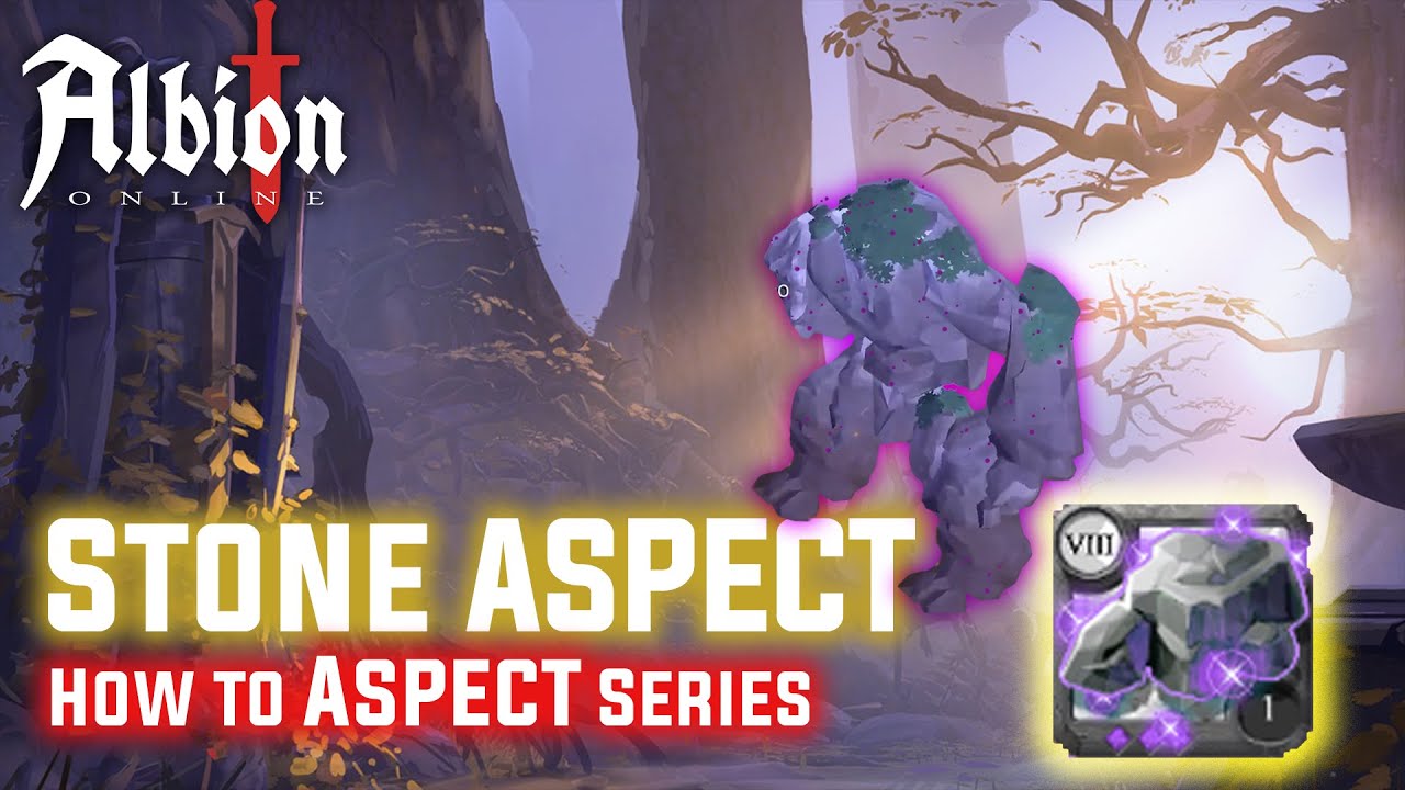 How to kill STONE ASPECTS in Albion Online - YouTube