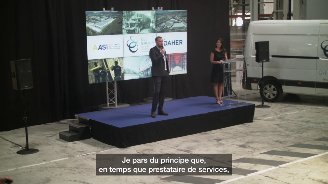 ELS GROUP INAUGURATION PLATEFORME DE CENTR'ALP - YouTube