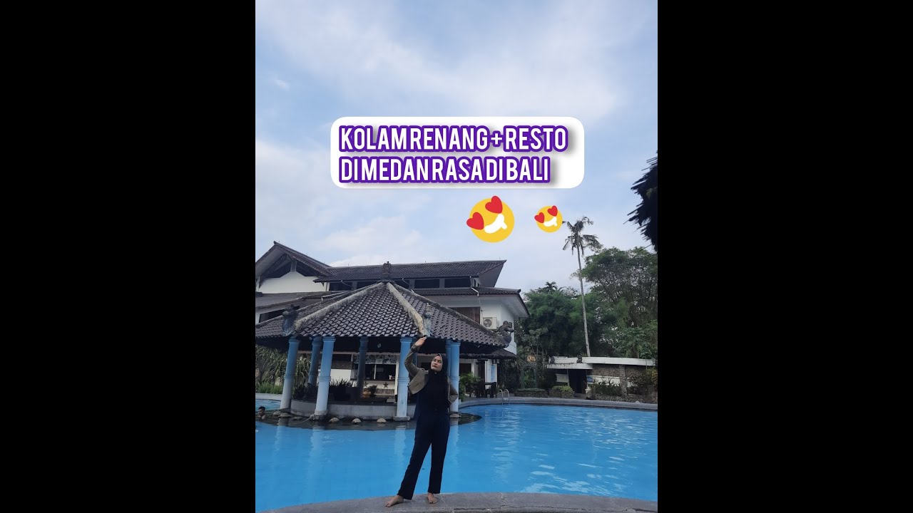 KOLAM RENANG DI MEDAN RASA BALI - YouTube