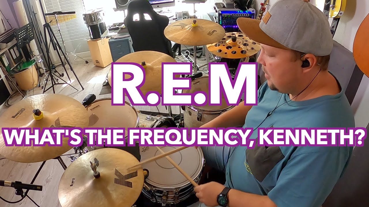 R.E.M - What's the frequency Kenneth? (live version) [Drum Cover #119 ...