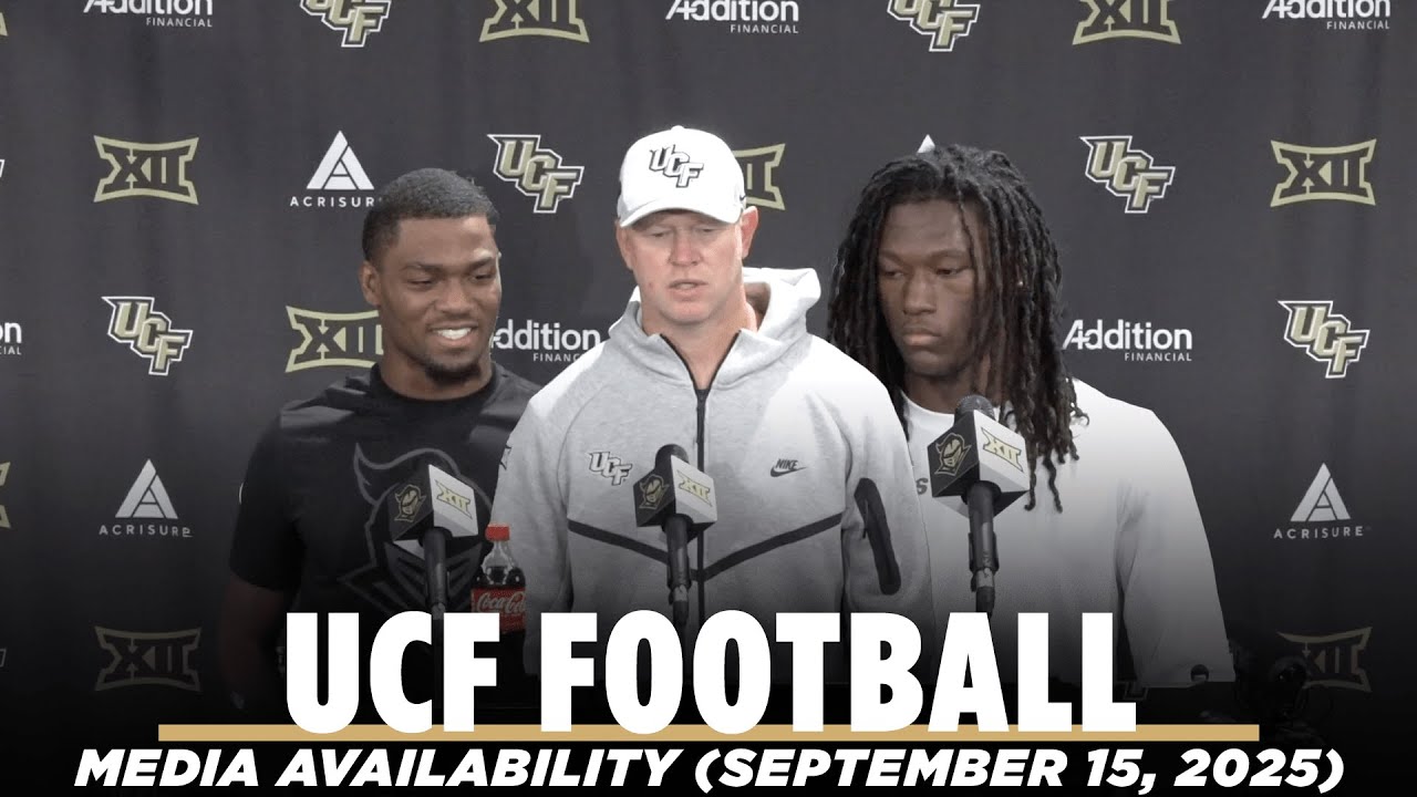 Game 3 Media Availability: Coach Scott Frost, Duane Thomas Jr. and ...