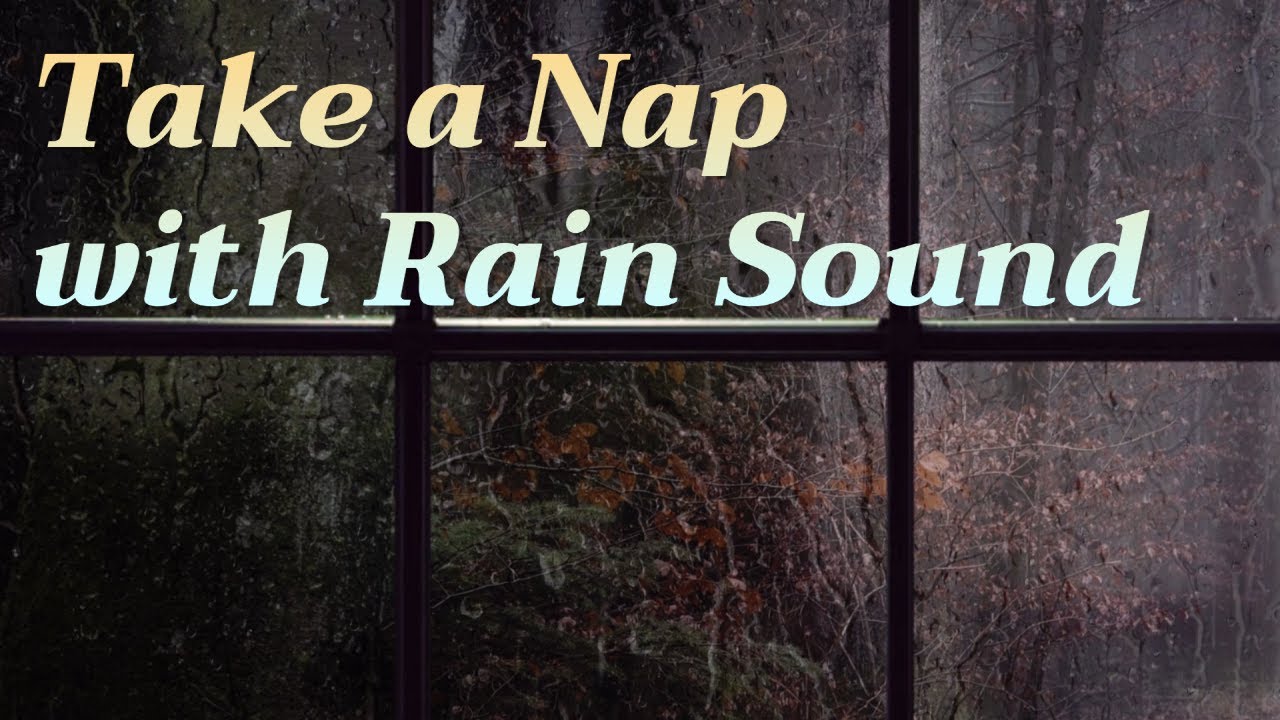10분 낮잠 빗소리와 함께 꿀잠 I 은은한 피아노 사운드와 함께 I 10-minute nap. Sleep well with ...