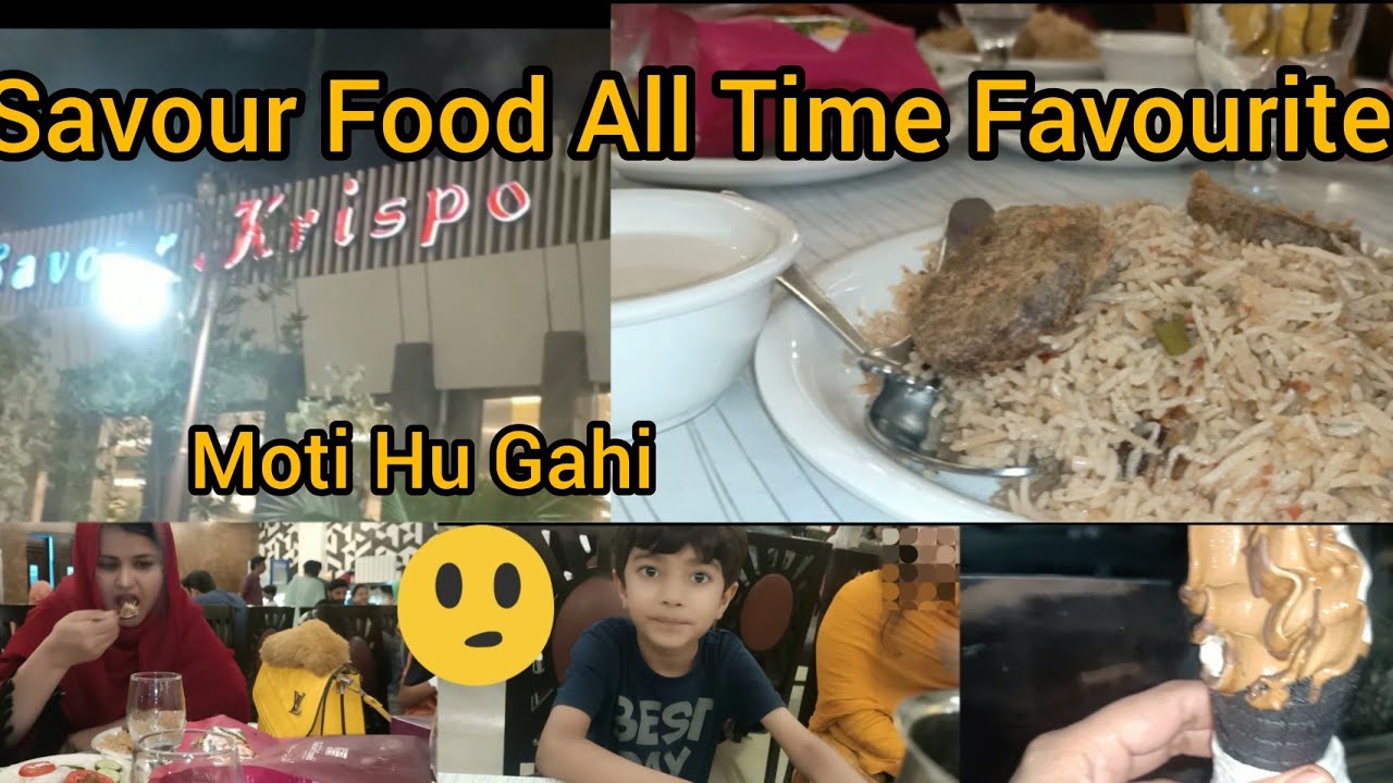 Savour Foods Ga Family K Sath | Moti Hu Gahi kha kha k🙀🥴 #trending ...