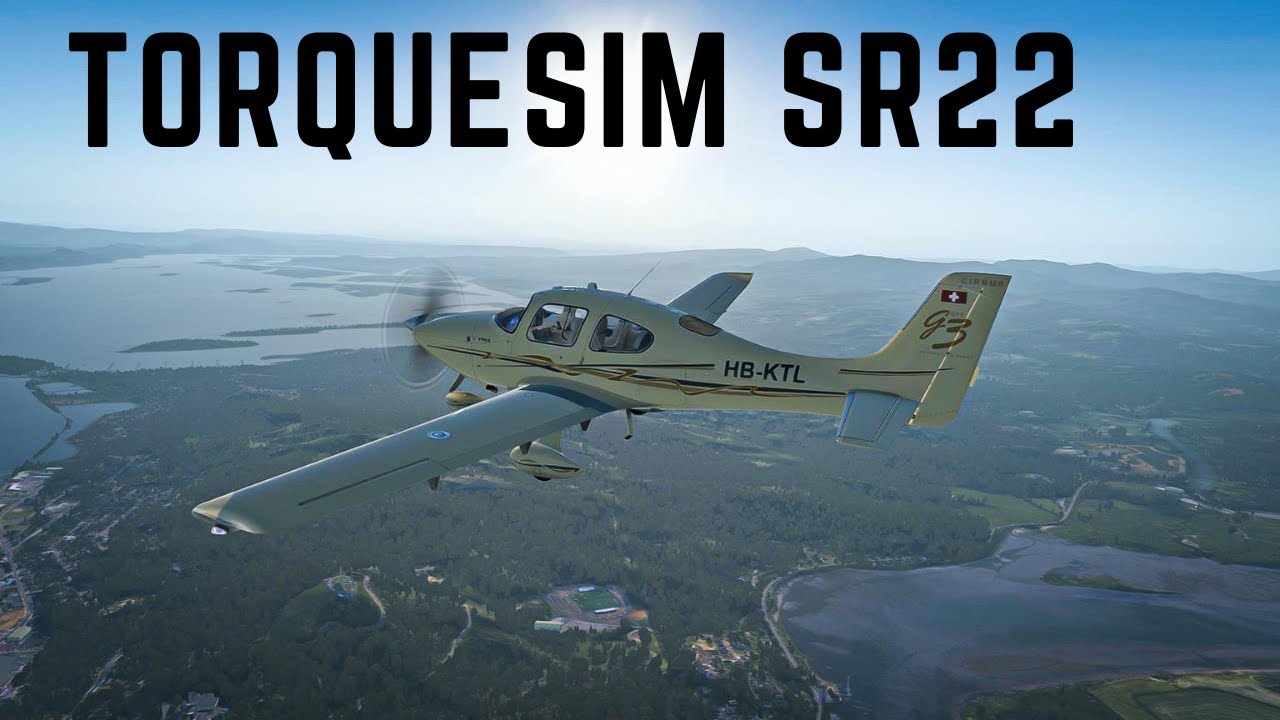 X-plane 11 - Torquesim SR22 Study Level GA Heaven - YouTube