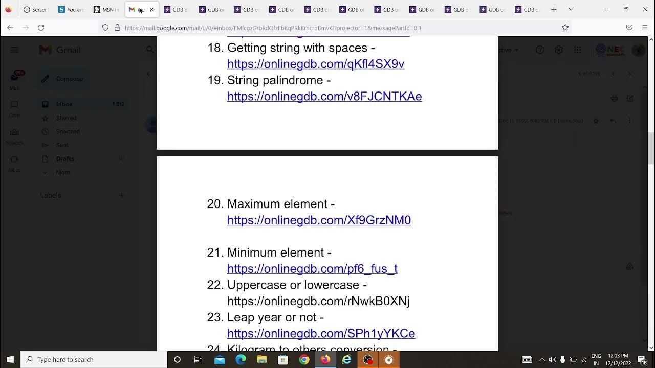 19 Videos In C Programming Youtube