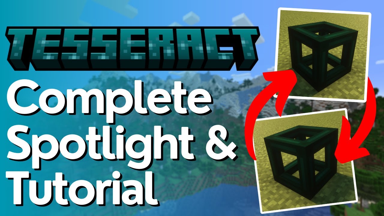 Tesseract Mod Tutorial - YouTube
