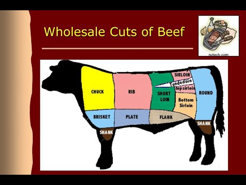 Wholesale Cuts of Carcasses (3.15): Prof. Mandal PK - YouTube